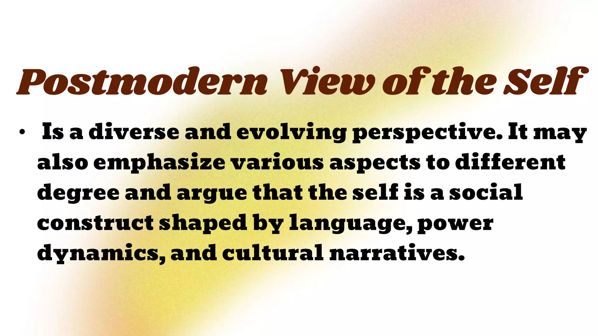 UTS POSTMODERN VIEW OF THE SELF.pptx