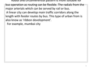 Uts ppt Urban forms and structure: Point, Linear, Radial, and Poly ...