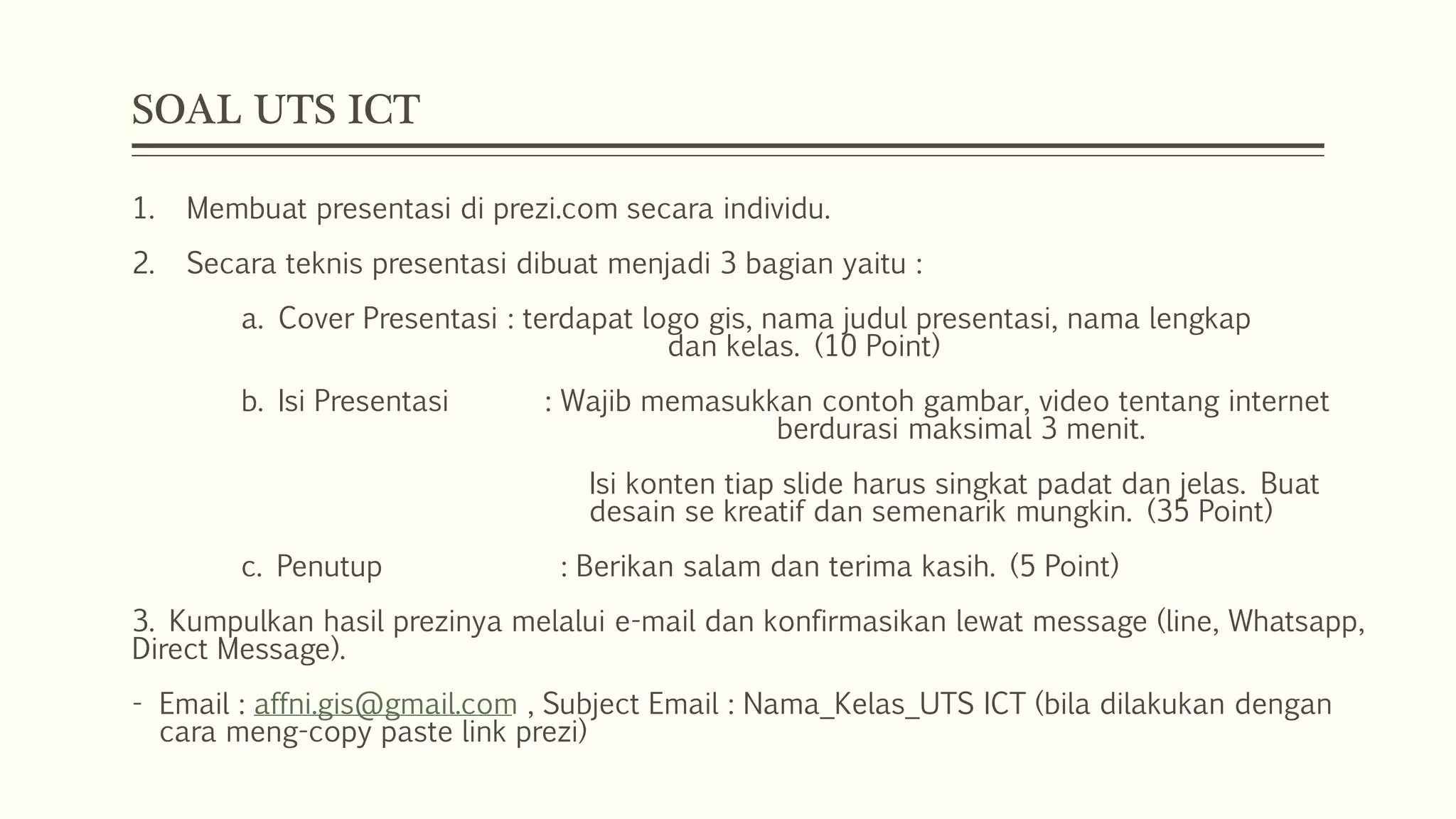 Uts praktek ict grade 9 | PPTX