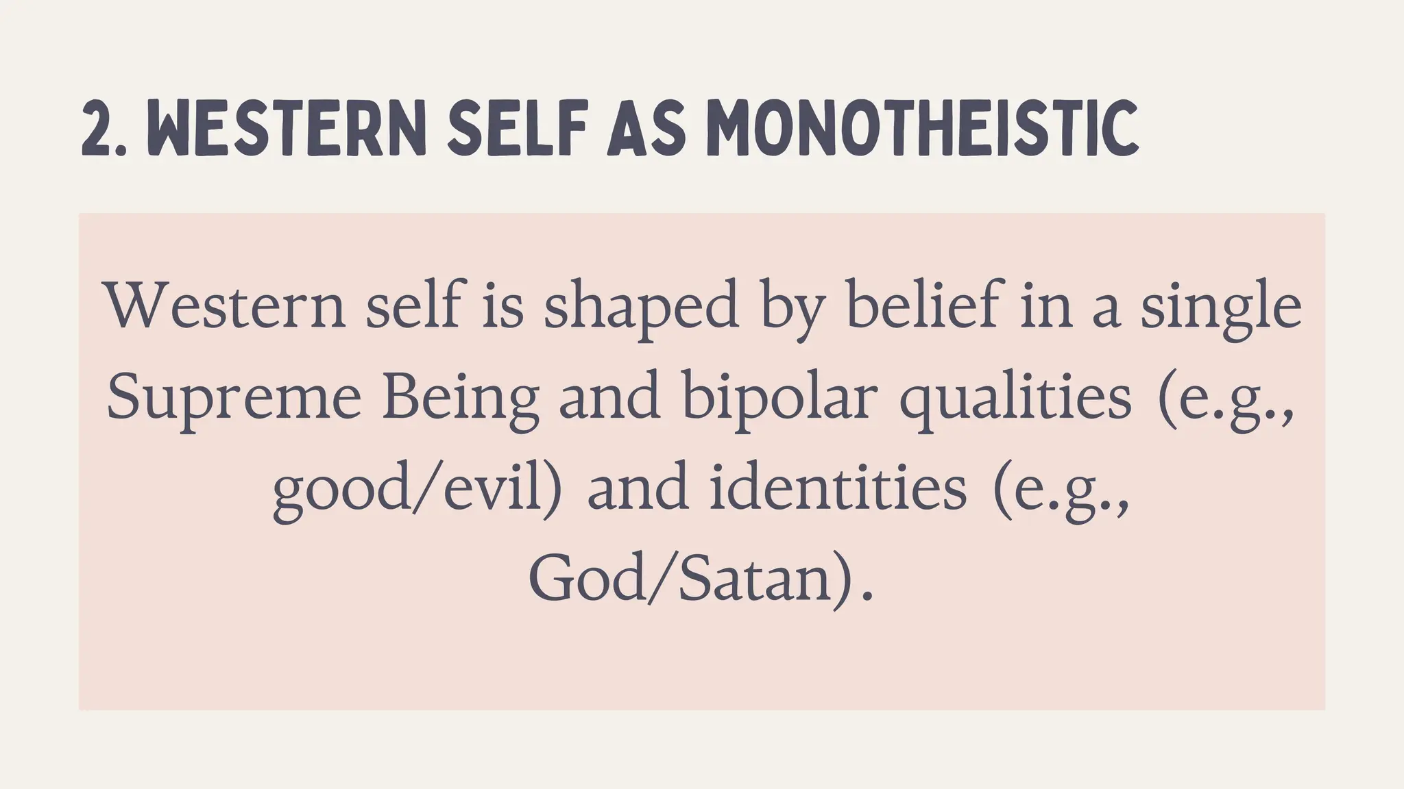 UTS Wester and Eastern Concept of the SElf | PDF