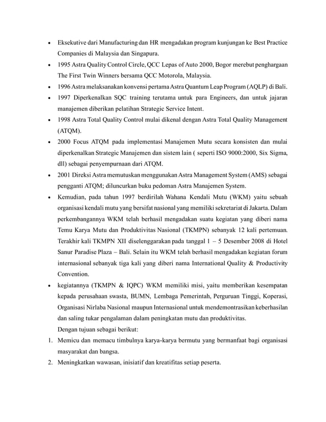 Pengertian Kualitas | PDF