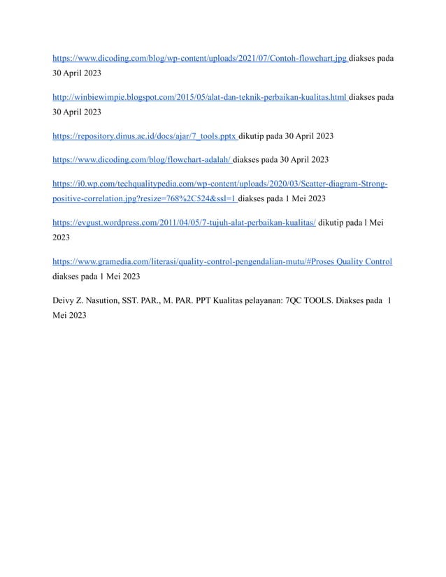 Pengertian Kualitas | PDF