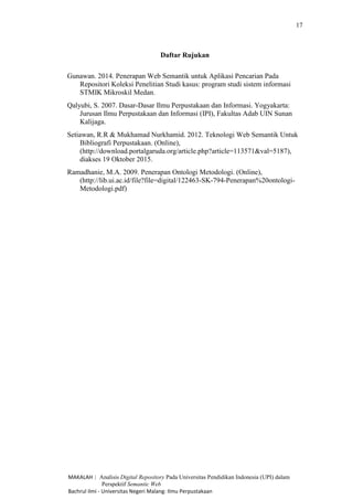 Makalah: Semantic Web | PDF