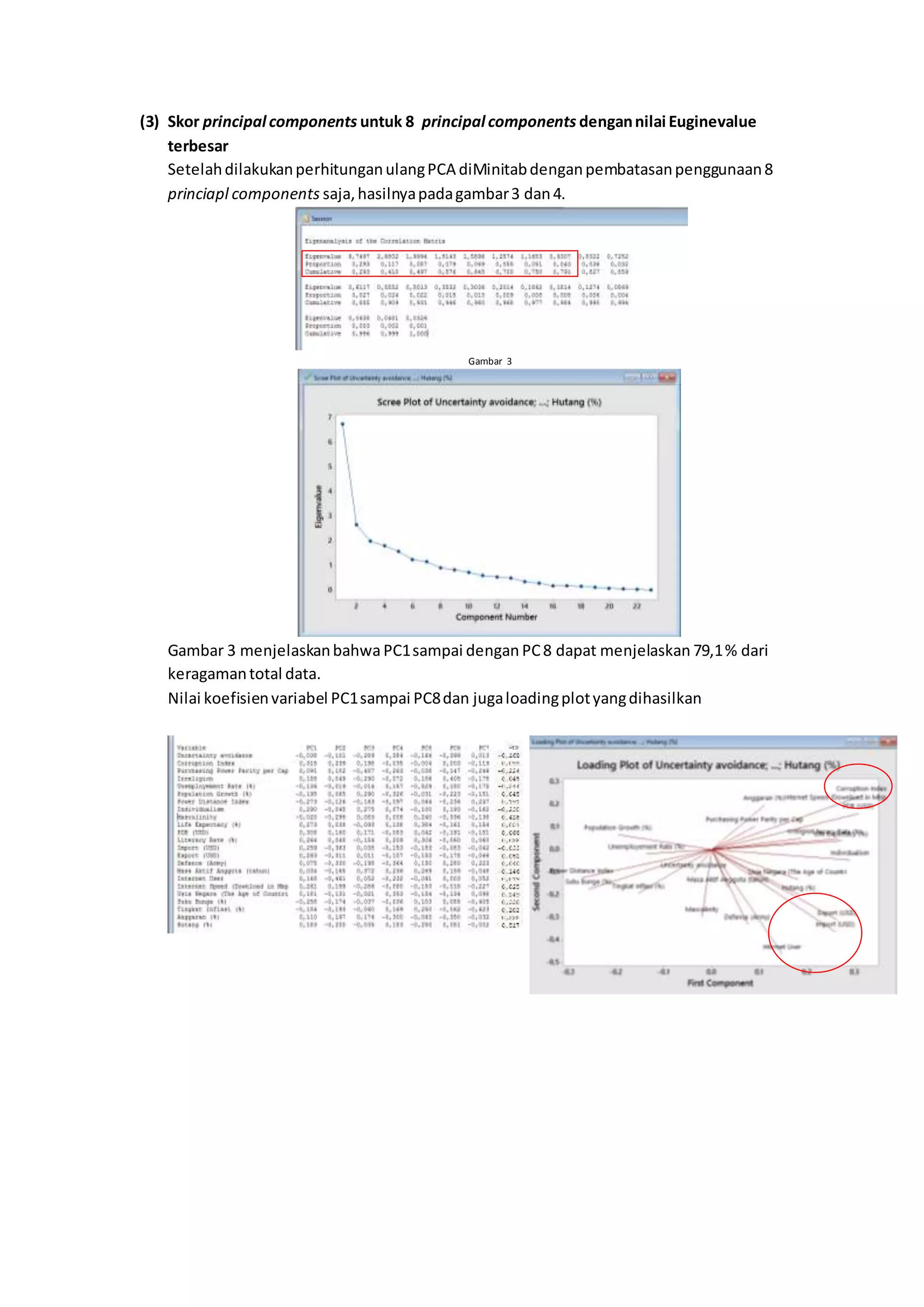 Analisa Principal Component Analysis (PCA) | PDF