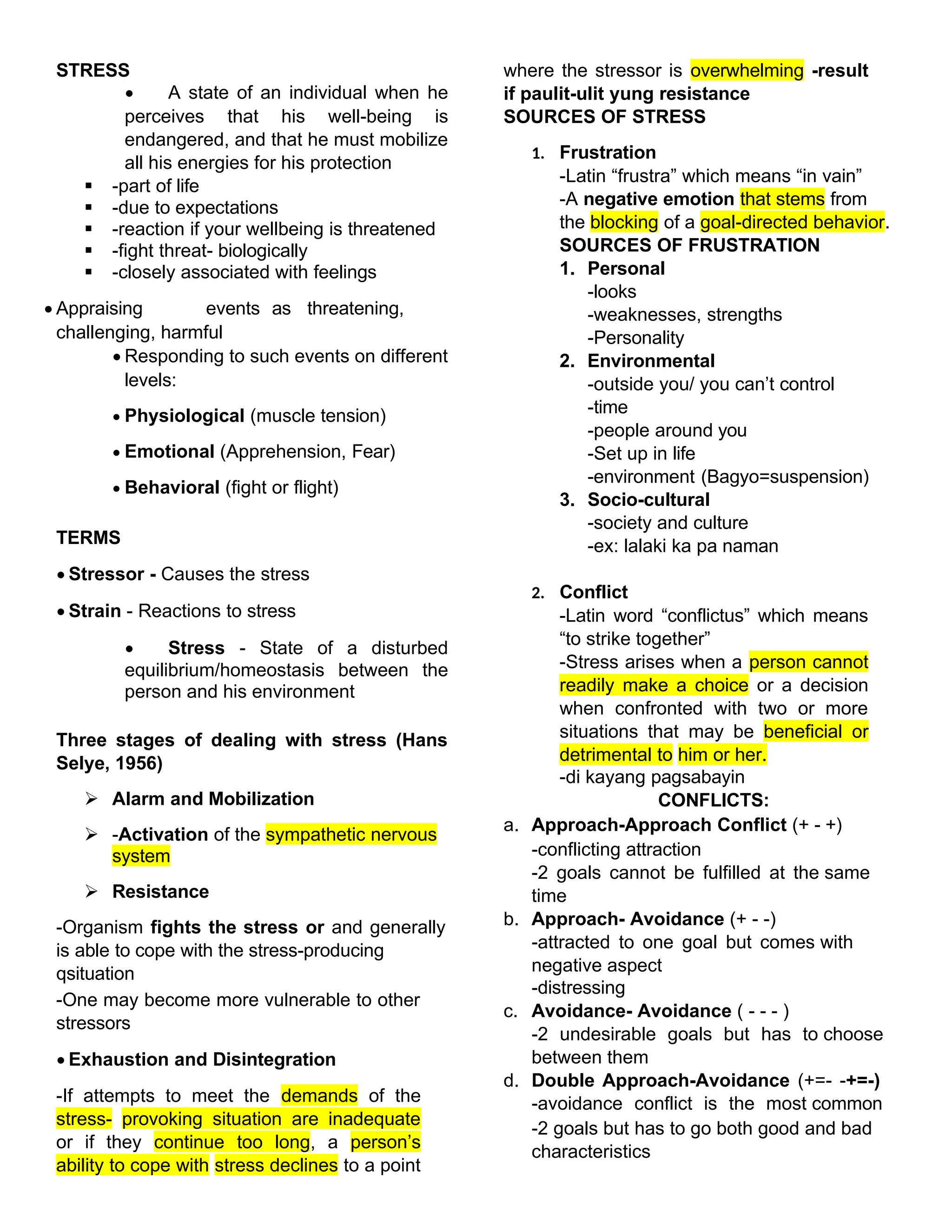 UTS-understanding the self-topic: STRESS.docx
