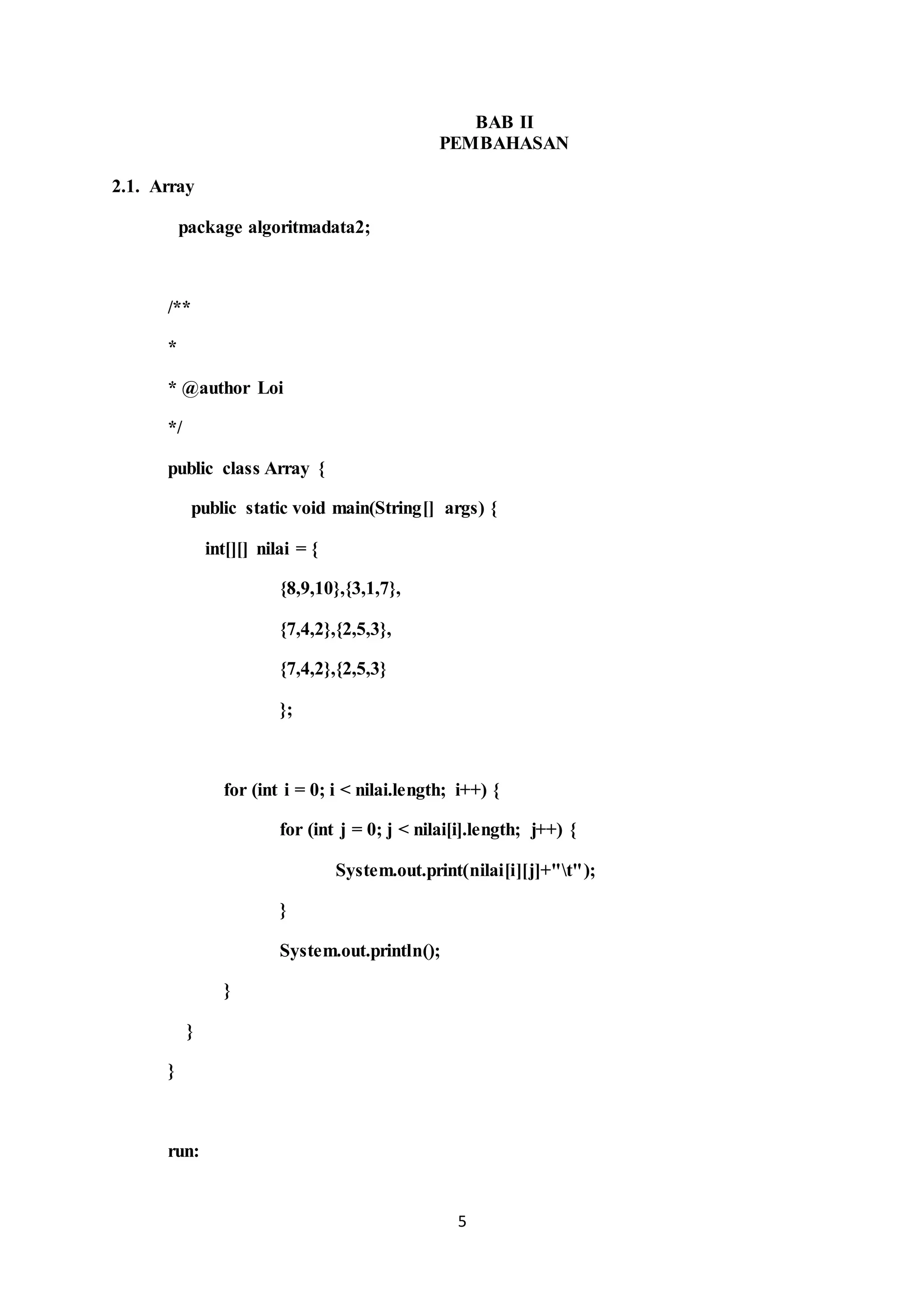 Uts struktur data | DOCX