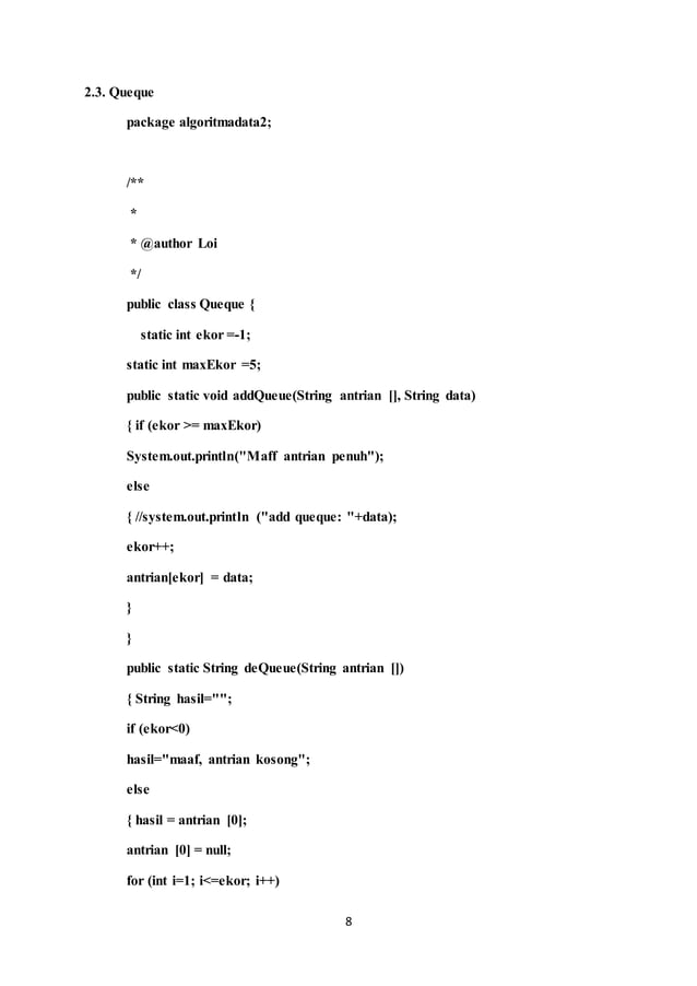 Uts struktur data | DOCX