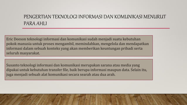 Uts teknologi informasi dan komunikasi | PPTX