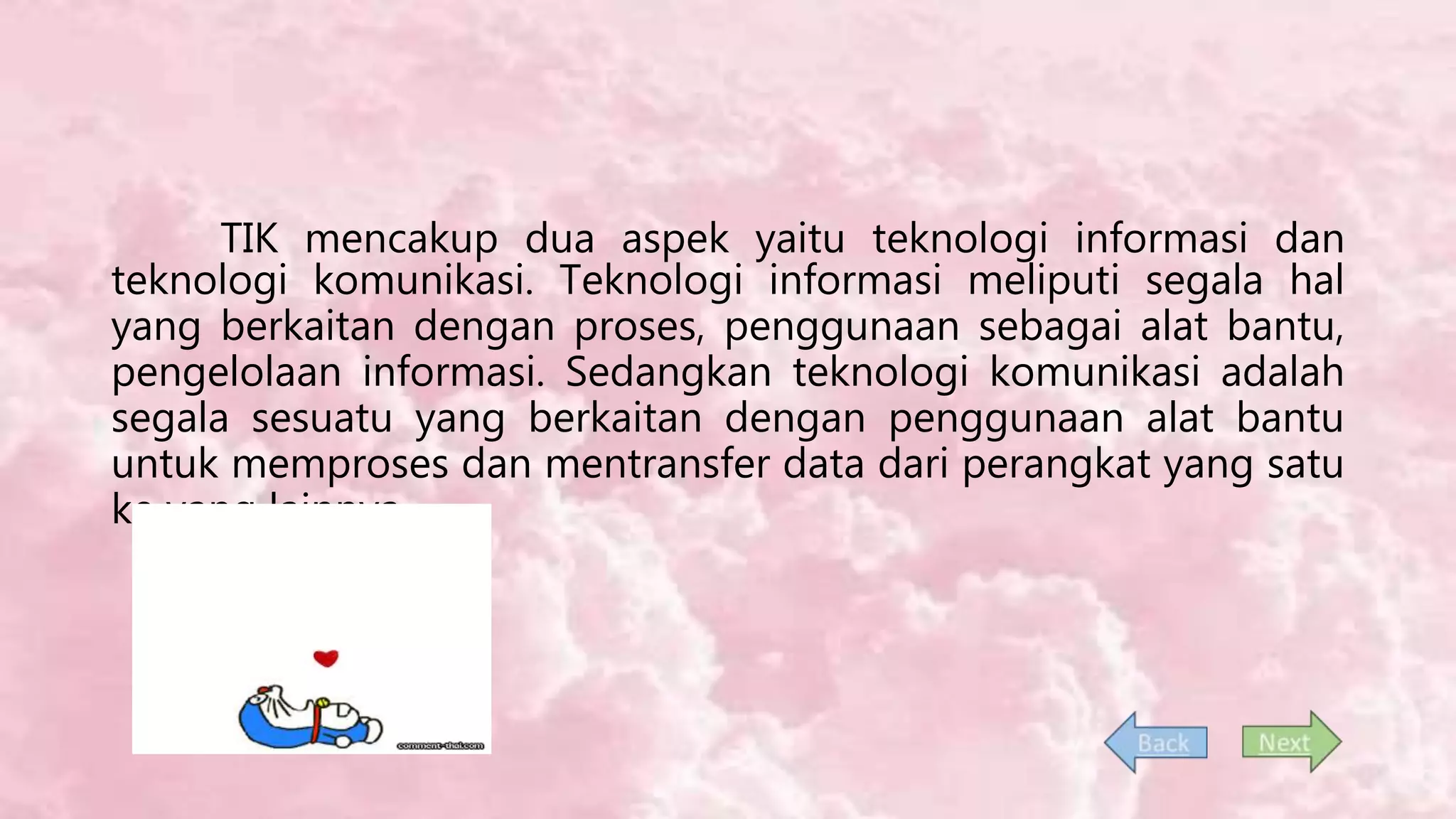 UTS teknologi informasi dan komunikasi (tik) | PPTX