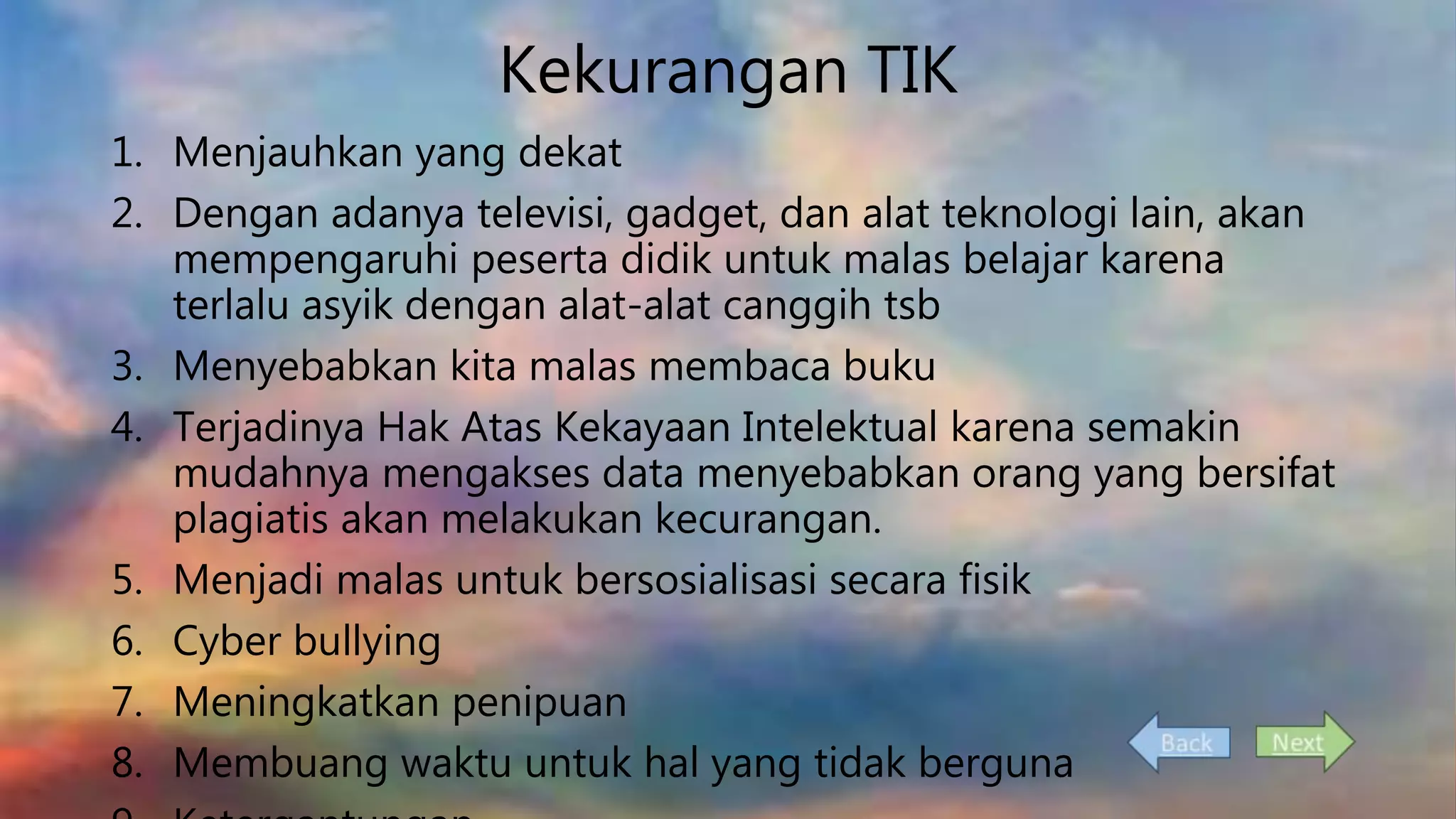 UTS teknologi informasi dan komunikasi (tik) | PPTX