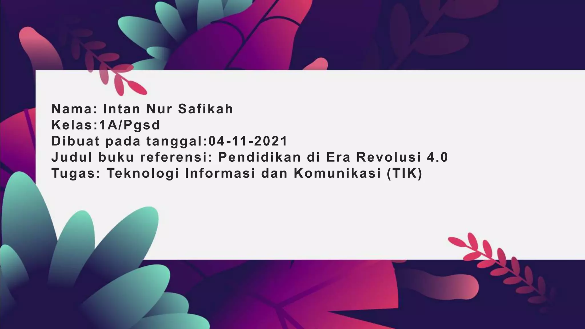 Uts tik | PPT