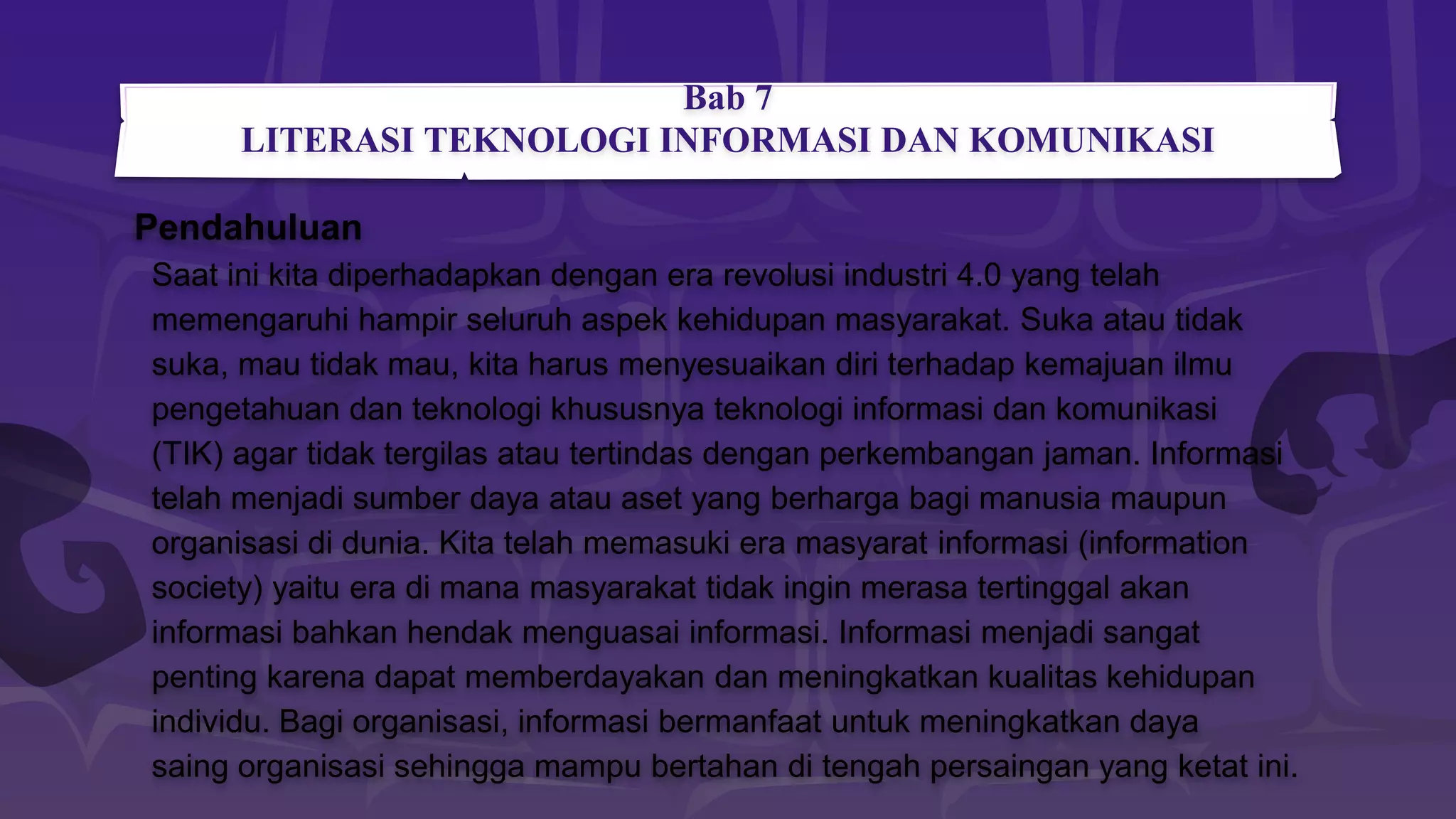 Uts tik muhammad ridho ansyari bab 7 1 a pgsd | PPT