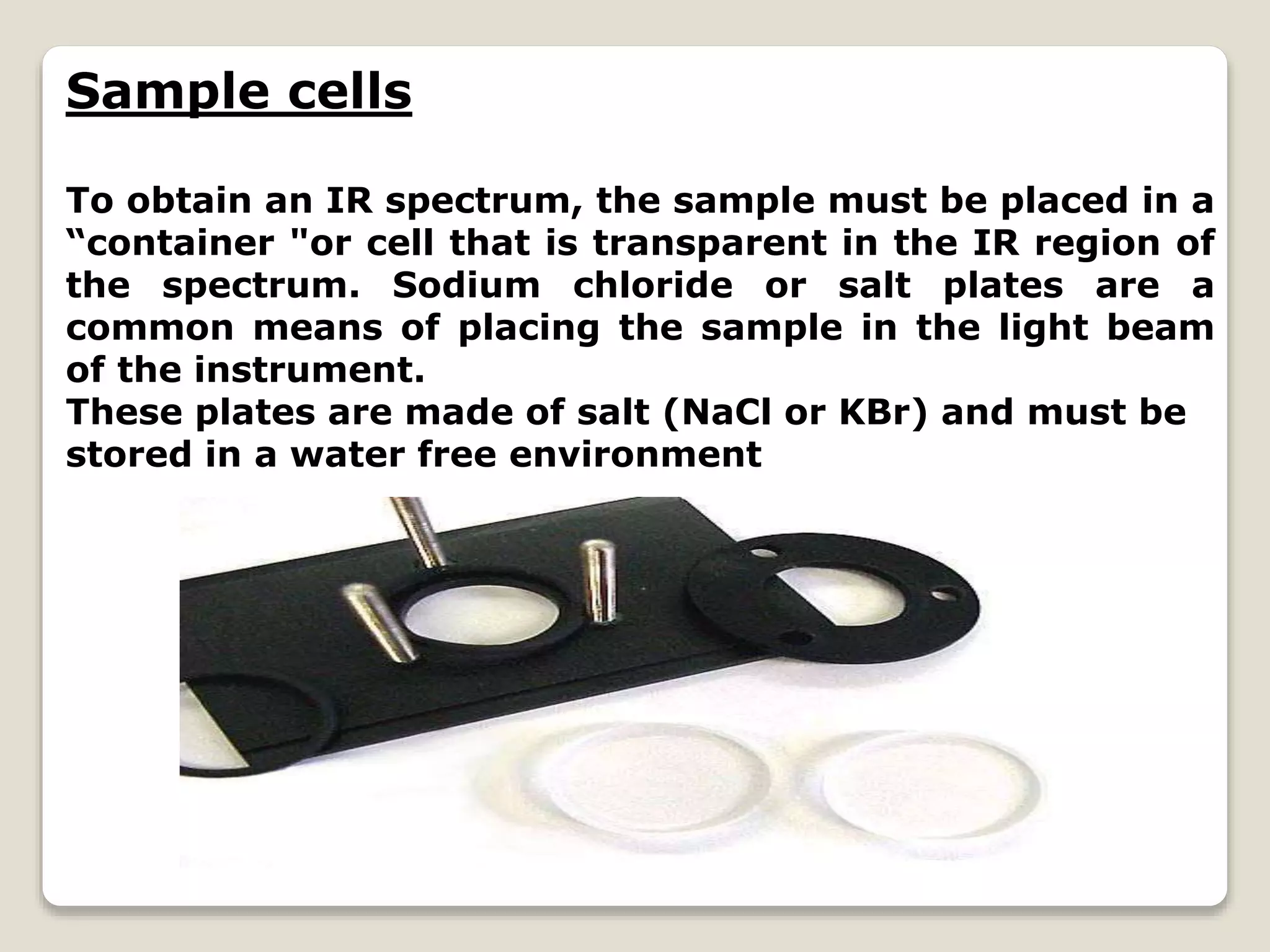 IR spectroscopy | PPTX