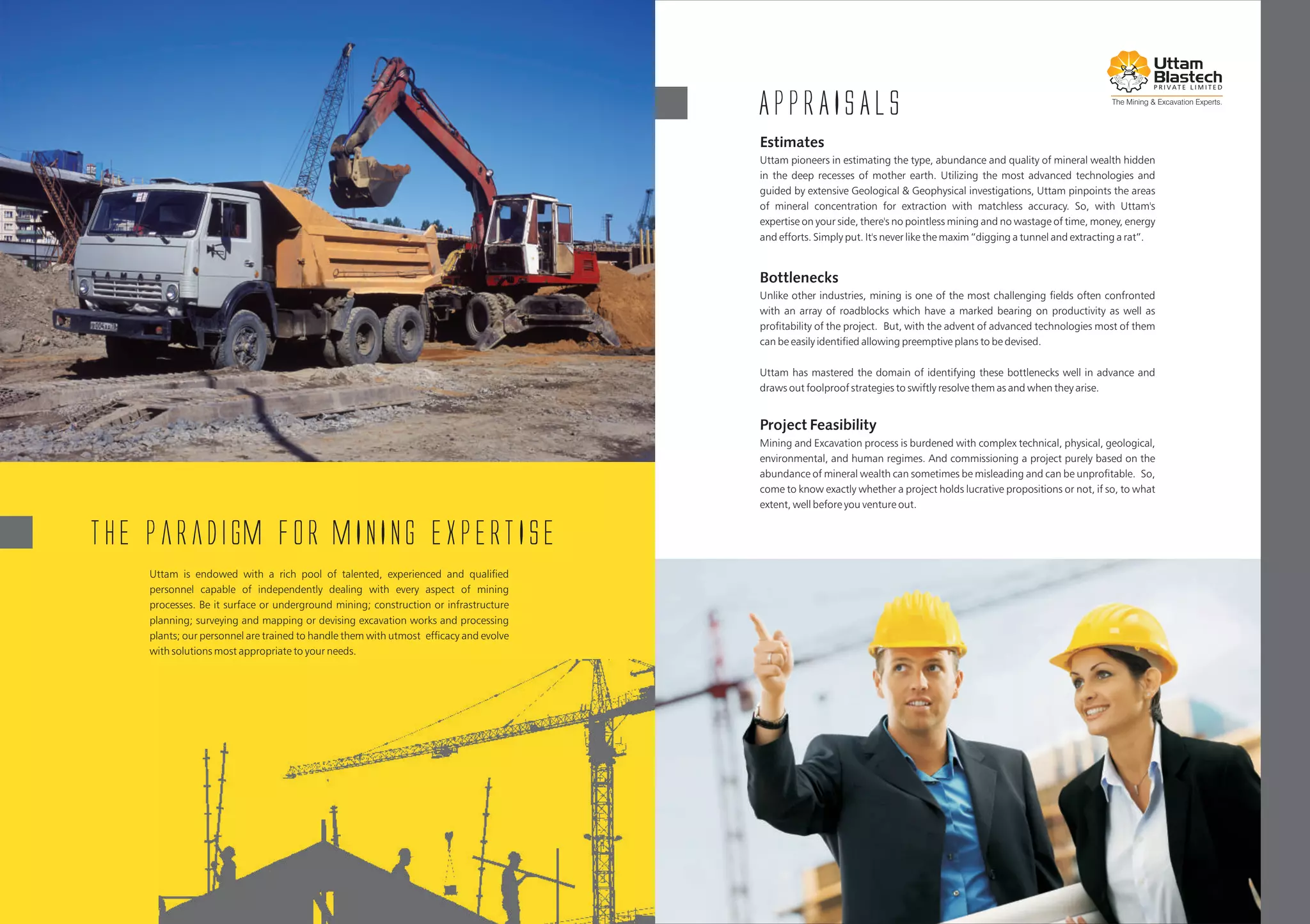 Uttam blastech - Brochure | PDF