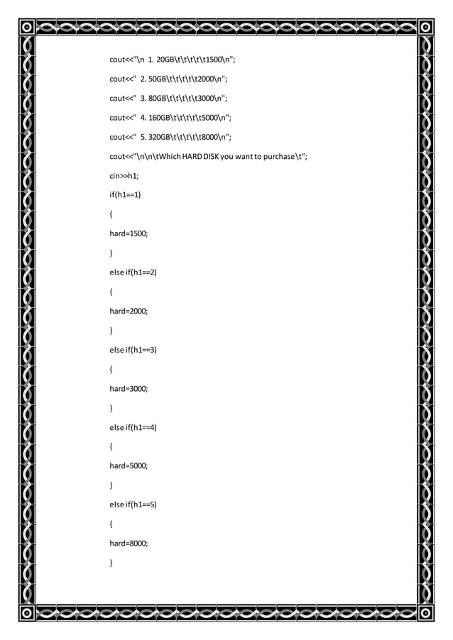 A computer shop management system | DOCX