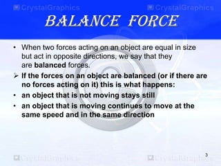 Force And Newtons Laws Of Motion | PPSX