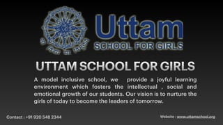 Uttam public School for Girls | Best CBSE School | PDF