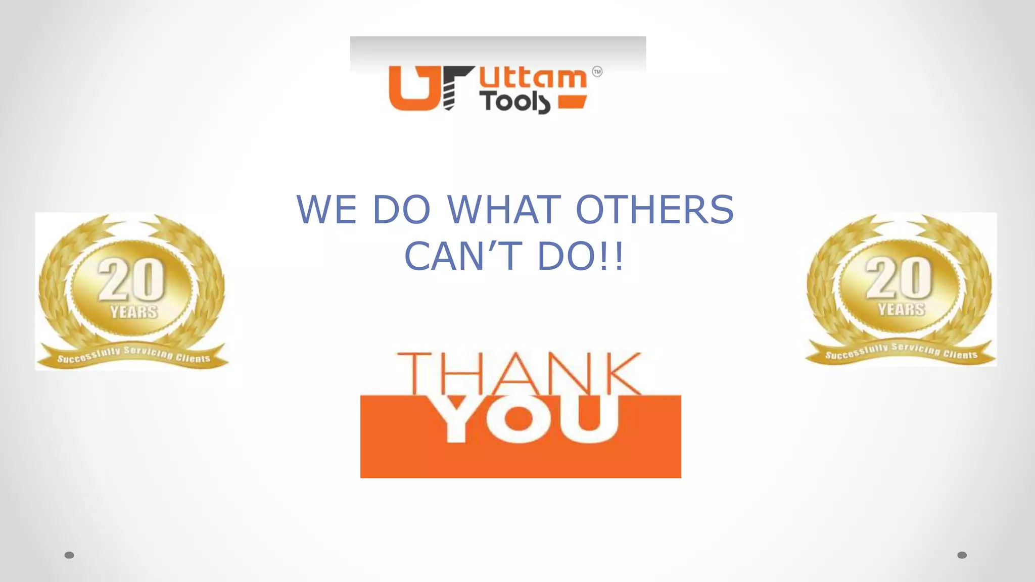 Uttam Tools, Pune, Industrial Equipments | PPTX