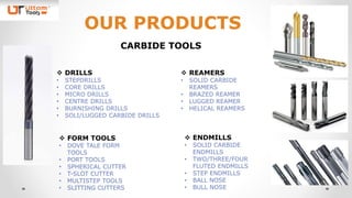 Uttam Tools, Pune, Industrial Equipments | PPTX | Woodworking | Arts ...