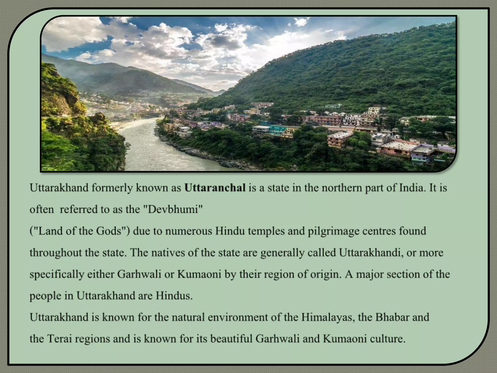 Uttarakhand,culture and tradition | PPTX