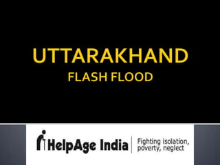Uttarakhand flash flood | PPT