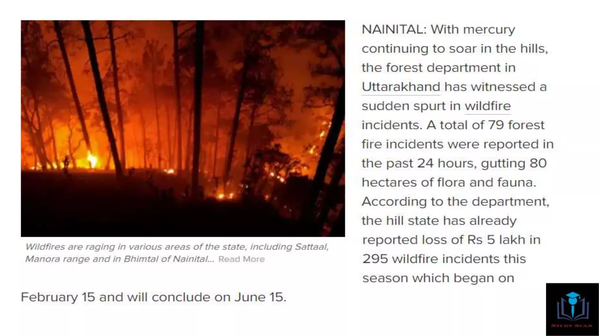 Uttarakhand Forest Fire | PPTX