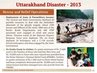 Uttarakhand tragedy | PPTX