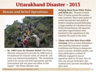 Uttarakhand tragedy | PPTX