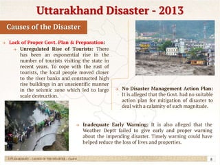 Uttarakhand tragedy | PPTX