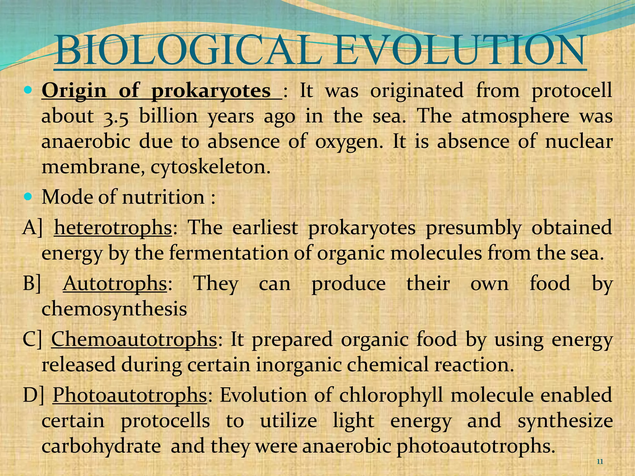 Chemical Evolution And Biological Origin Of Life Ppt