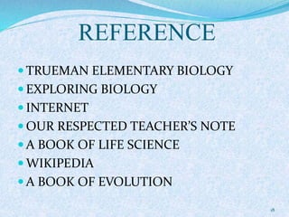 chemical evolution and biological origin of life | PPTX
