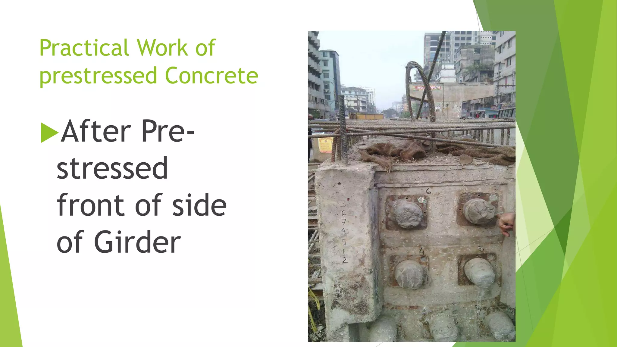 prestressed Concrete Presectation | PPTX