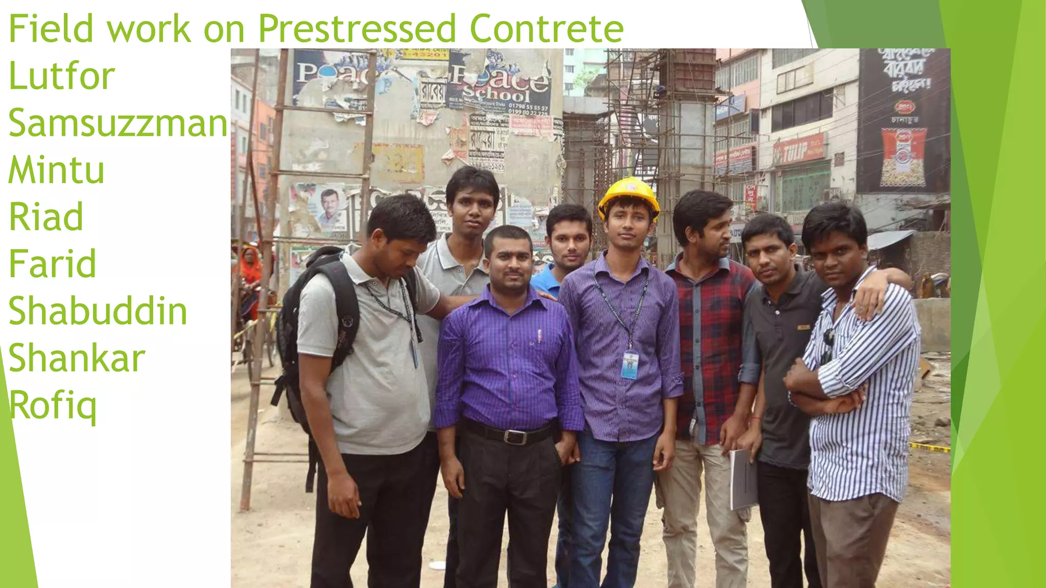 prestressed Concrete Presectation | PPTX