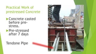 prestressed Concrete Presectation | PPTX