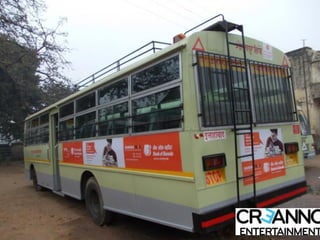 UPSRTC BUS BRANDING - Bus Advertising on Uttar Pradesh State Buses | PPT