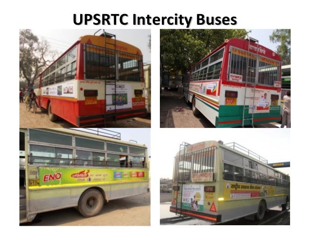 UPSRTC BUS BRANDING - Bus Advertising on Uttar Pradesh State Buses