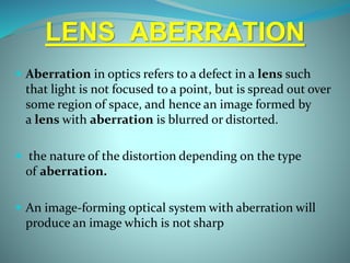 Lens Aberration | PPT