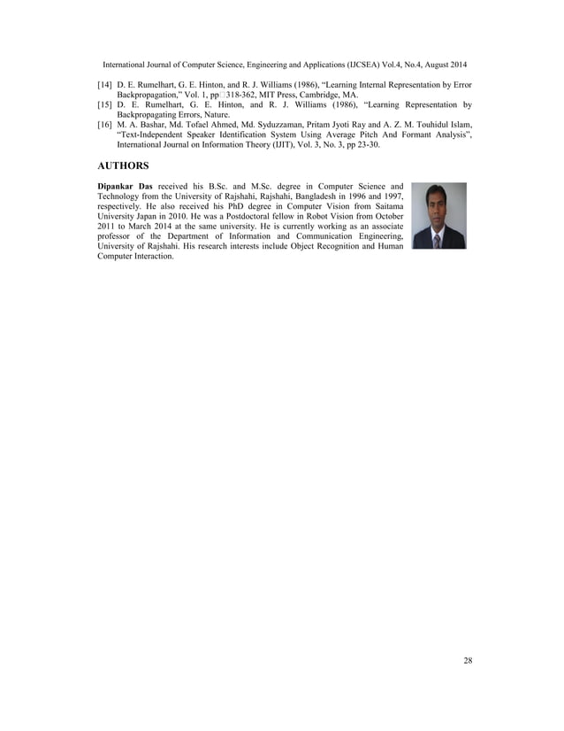 Utterance Based Speaker Identification Using ANN | PDF