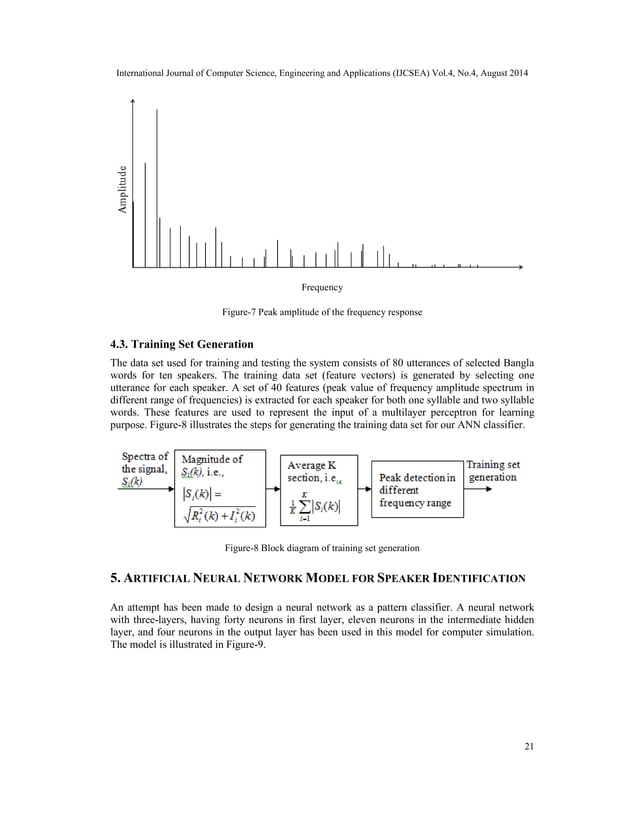 Utterance Based Speaker Identification Using ANN | PDF