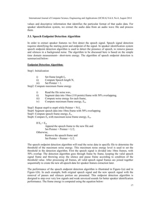 Utterance Based Speaker Identification Using ANN | PDF