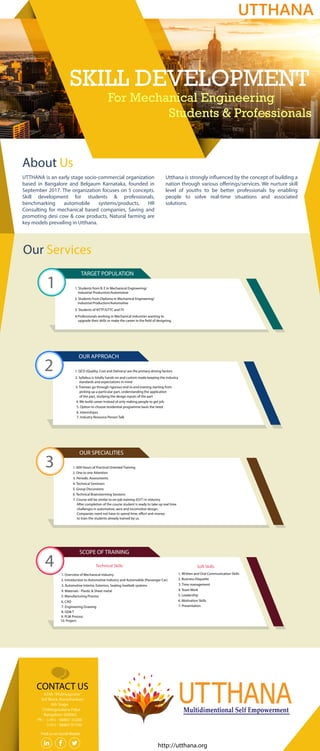 Utthana banner skill development | PDF