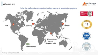 Utthunga Technologies corporate ppt | PPTX