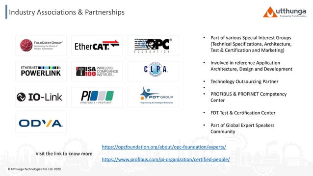 Utthunga Technologies corporate ppt | PPTX