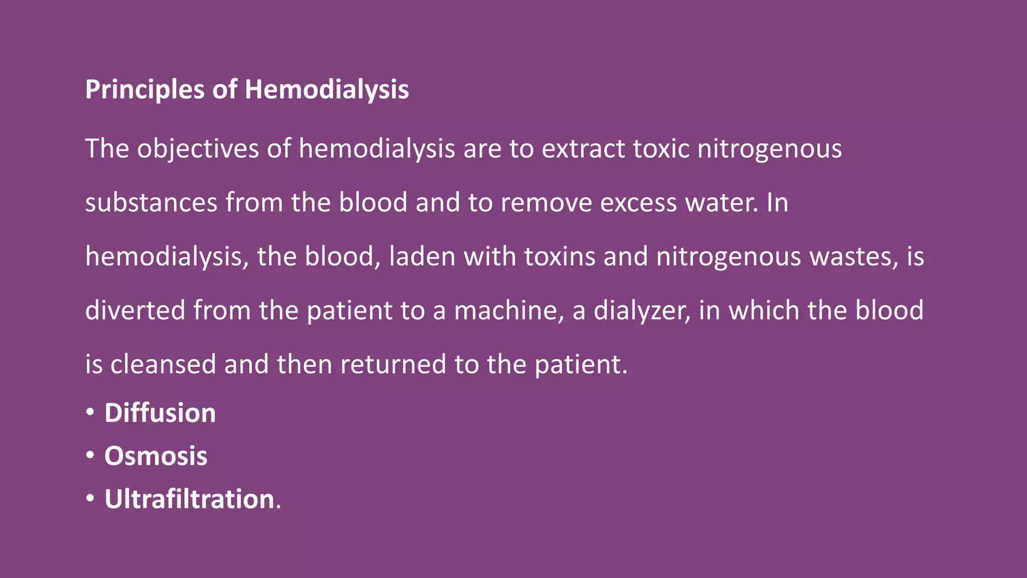 HEMODIALYSIS | PPTX