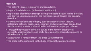 HEMODIALYSIS | PPTX