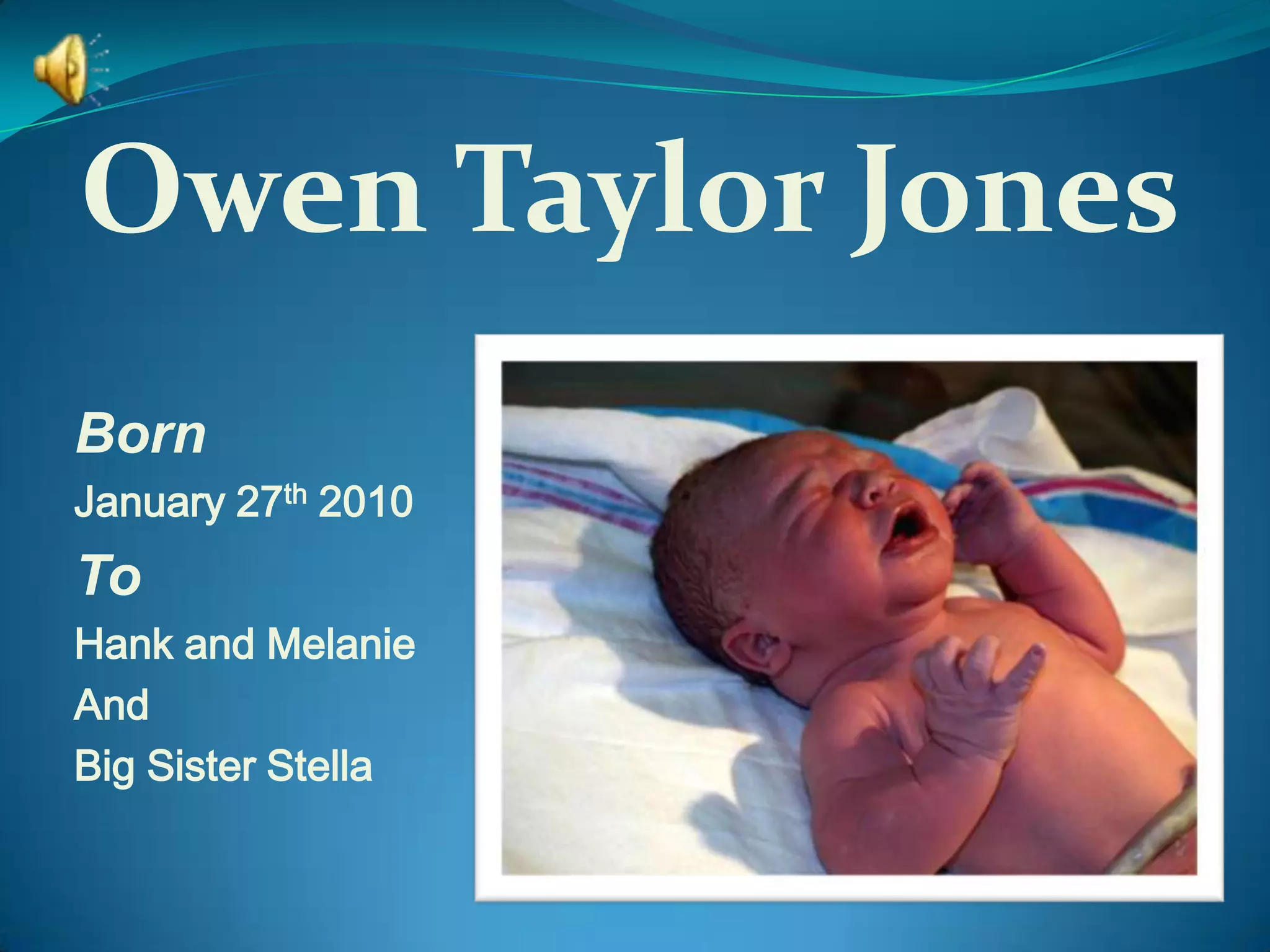 Owen's Baby Dedication Slideshow | PPT