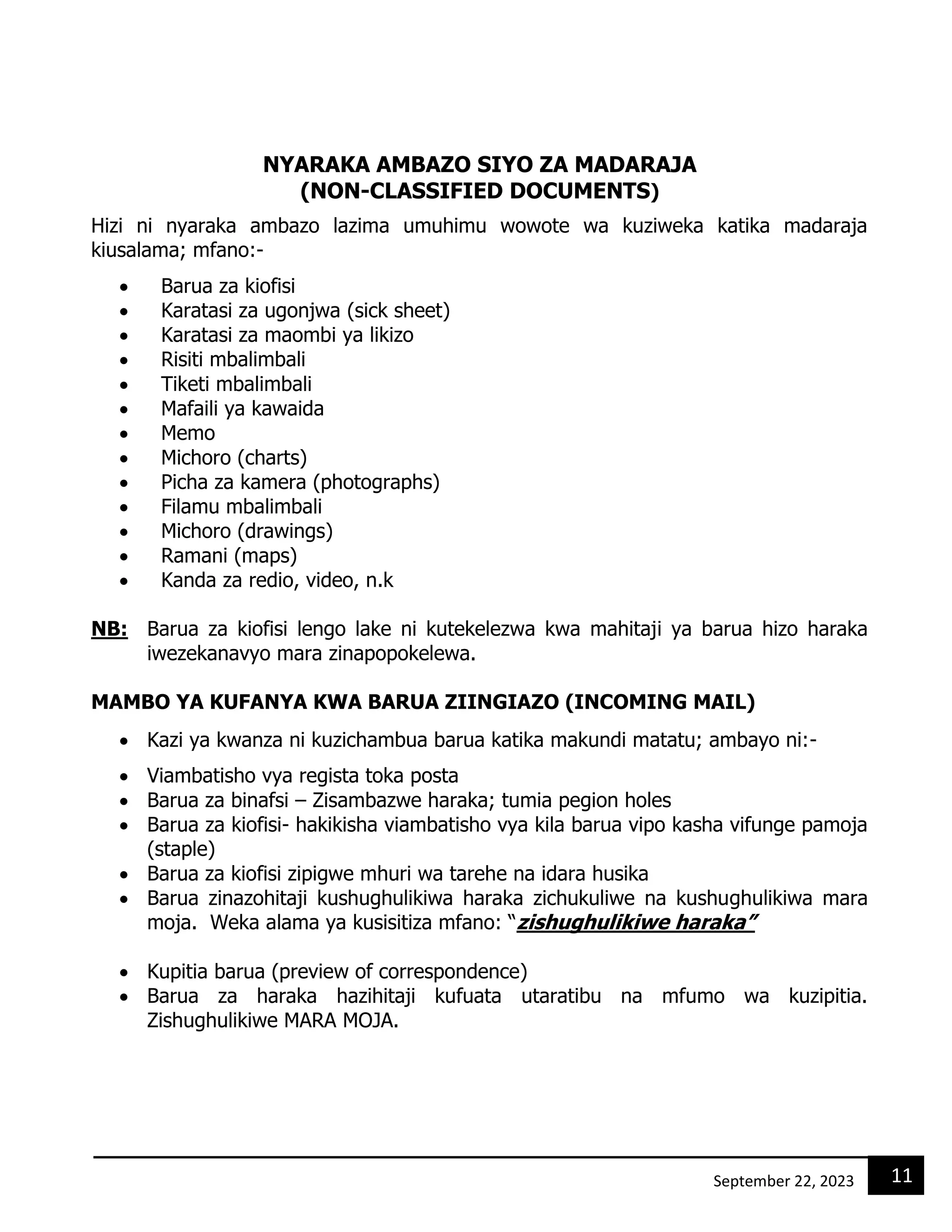 UTUNZAJI WA KUMBUKUMBU.doc