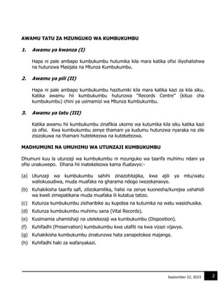 UTUNZAJI WA KUMBUKUMBU.doc