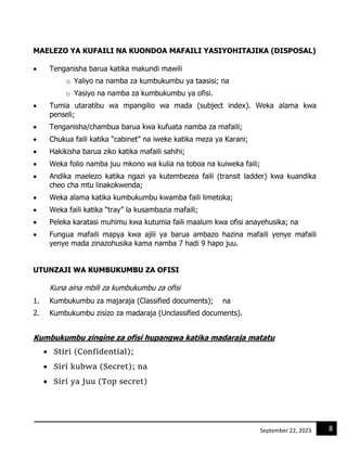 UTUNZAJI WA KUMBUKUMBU.doc
