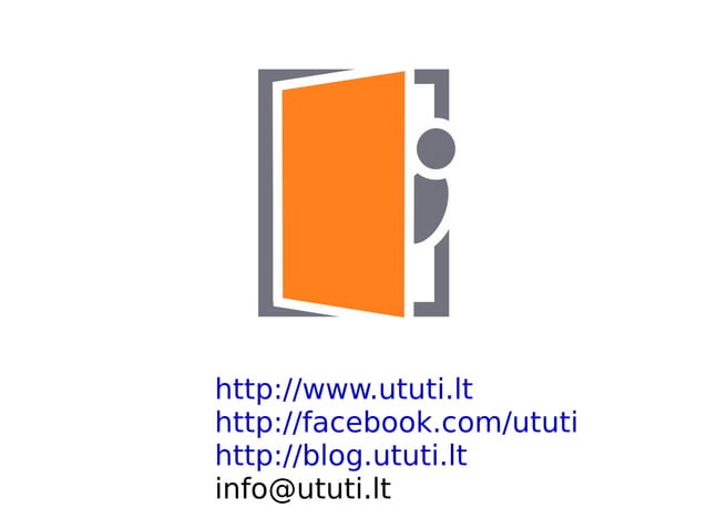 Ututi - dar karta apie esmę | ODP